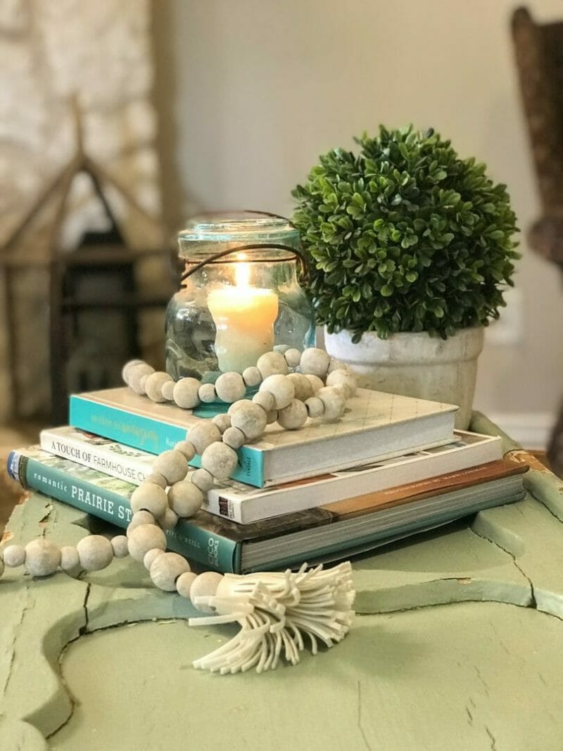 End of Summer Coffee Table Vignette and Pinterest Challenge - County ...