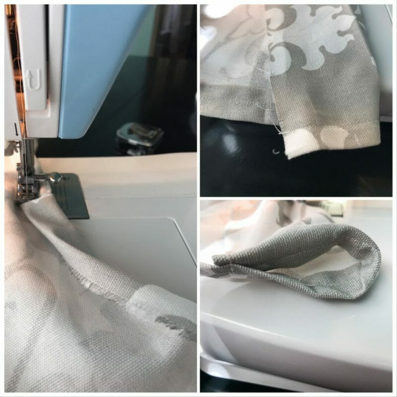 Making a Decorative Curtain For a Shower - County Road 407